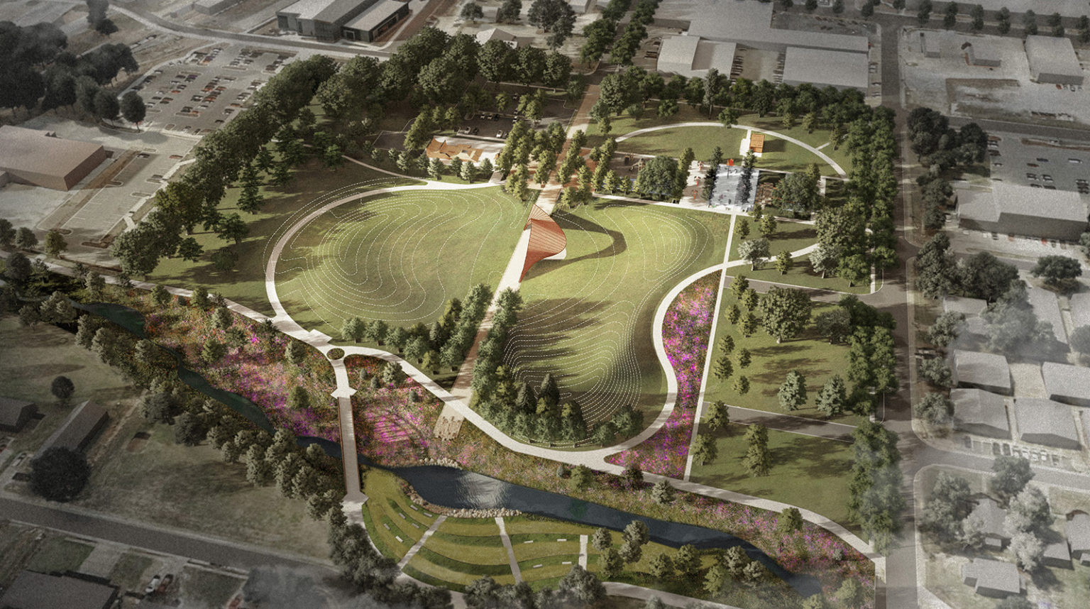 Luther George Park — Trahan Architects