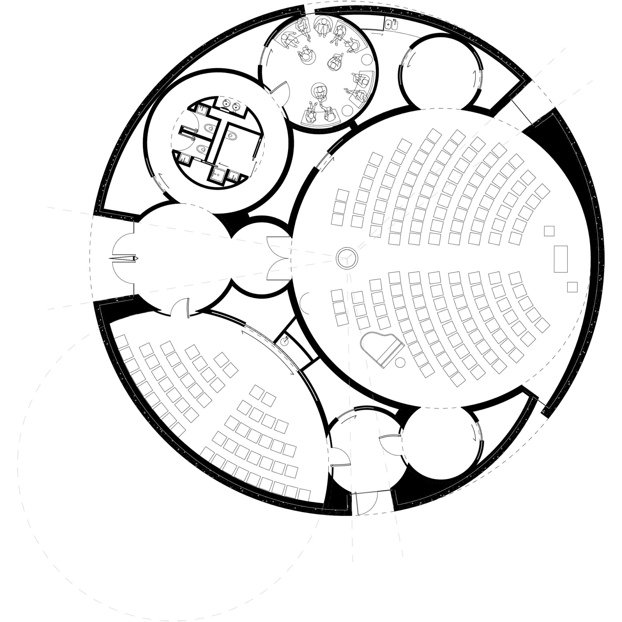 The Chapel of St. Ignatius and the Gayle and Tom Benson Jesuit Center ...