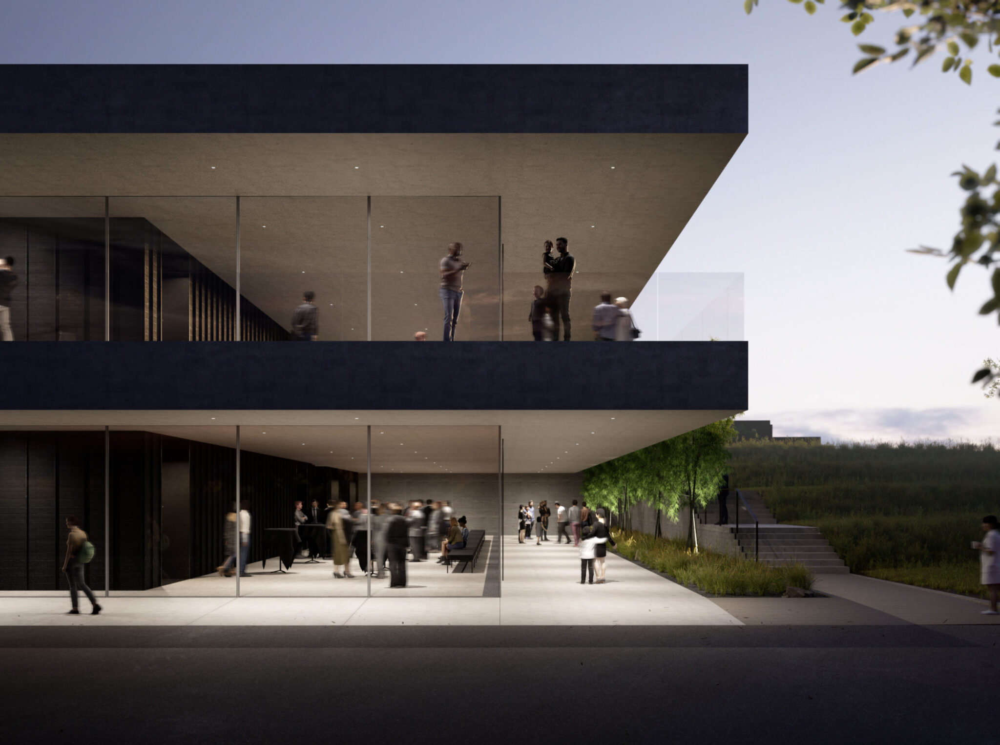 AARC_Lower Lobby — Trahan Architects