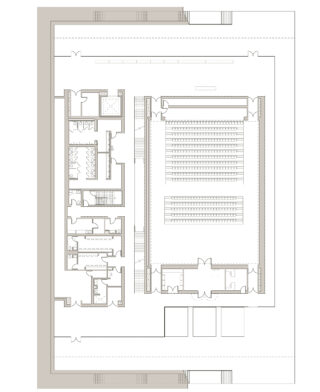 AARC_Level 0 Floor Plan_No Labels — Trahan Architects